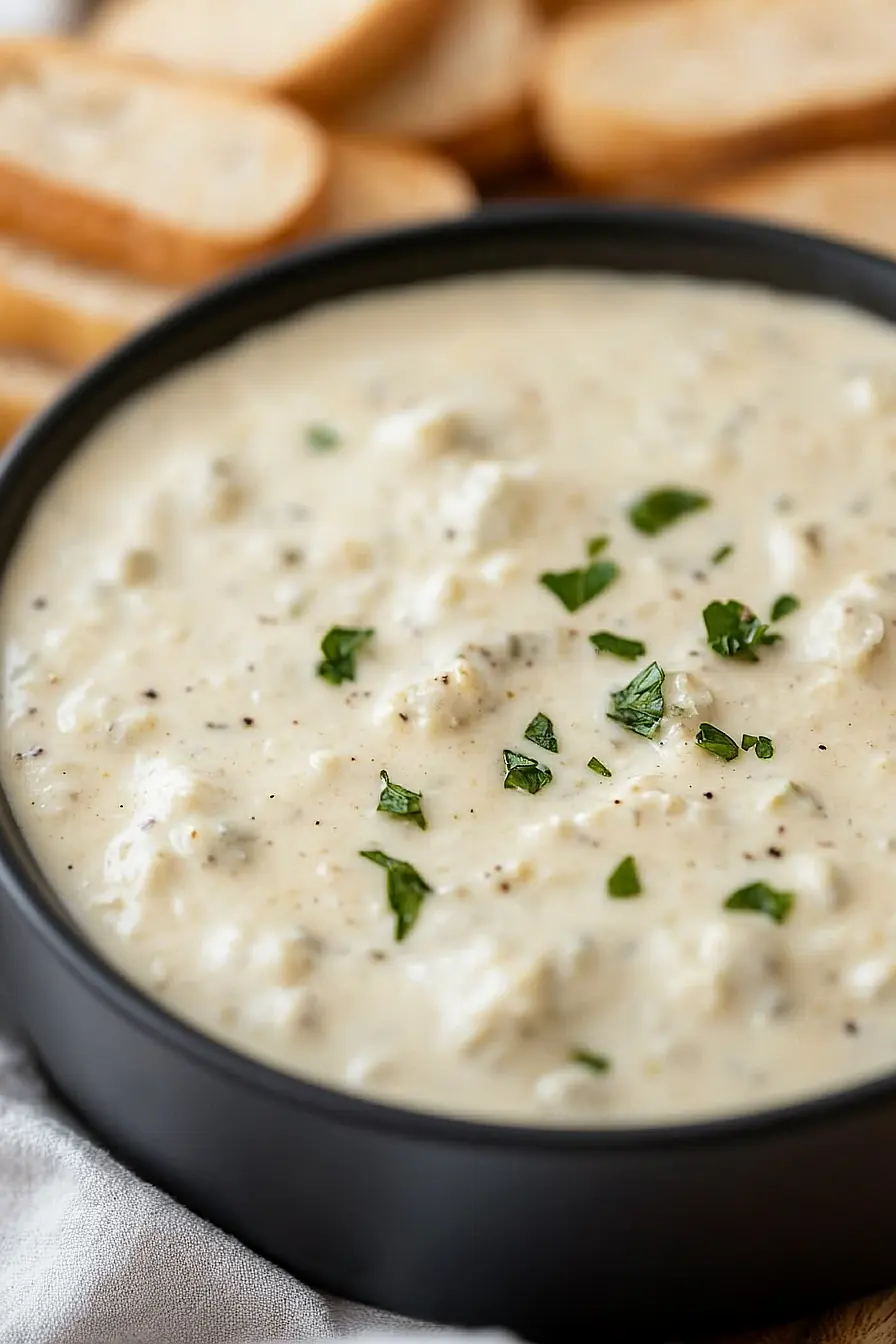 Cheesy Crockpot Hatch Chile Dip