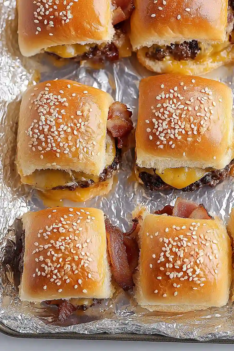 Ultimate Hawaiian Rolls Smash Burger Sliders