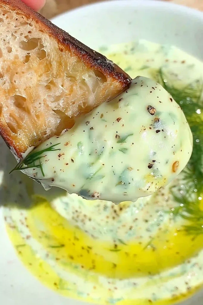 Quick Herbed Whipped Ricotta Dip