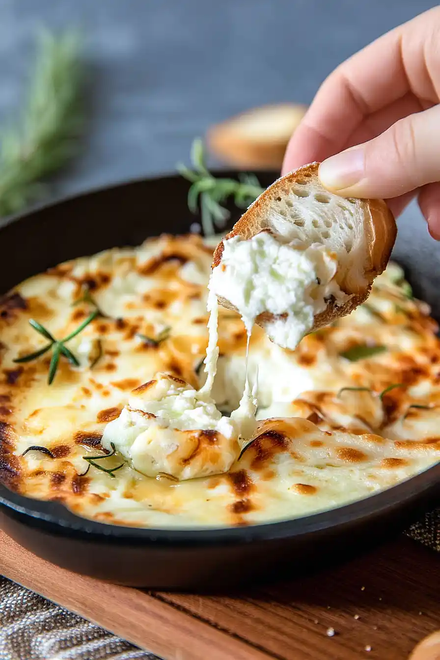 Cheesy Baked Ricotta Dip