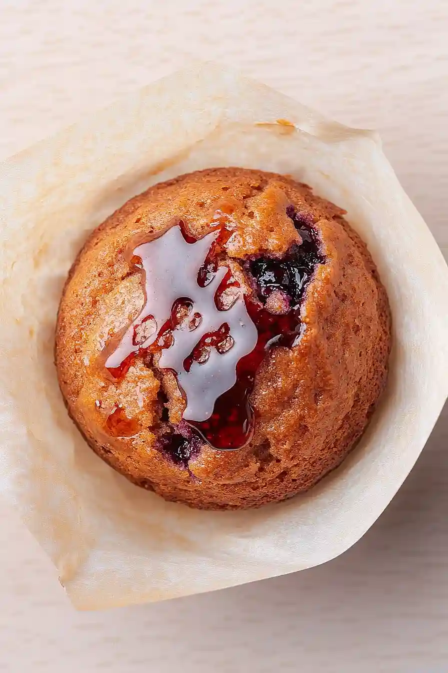 Sweet Elderberry Syrup Muffins
