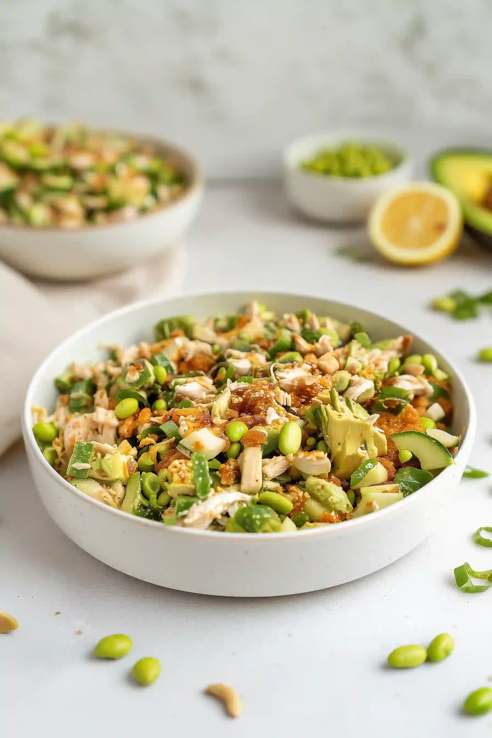 Homemade Asian Crispy Rice Salad