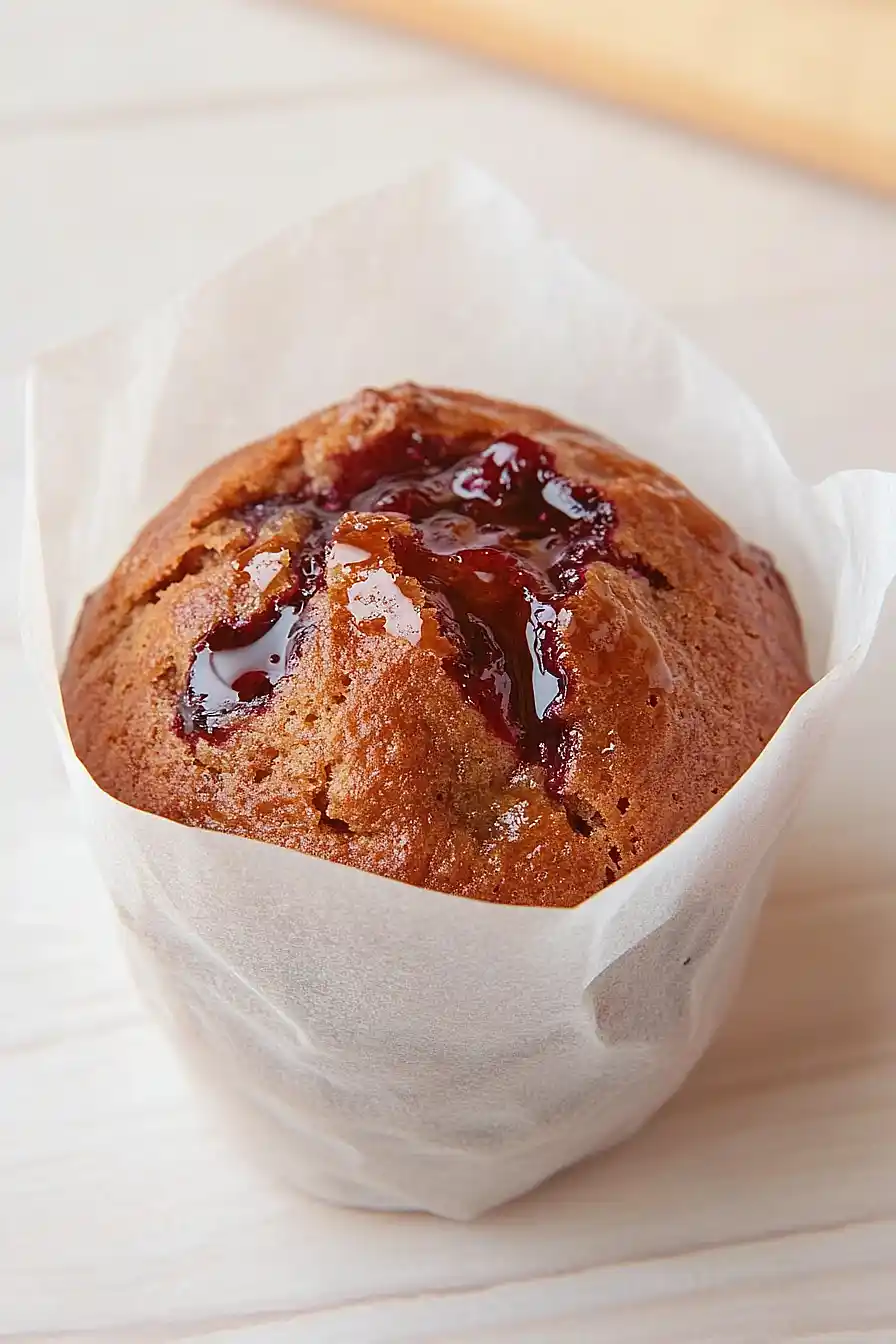 Sweet Elderberry Syrup Muffins
