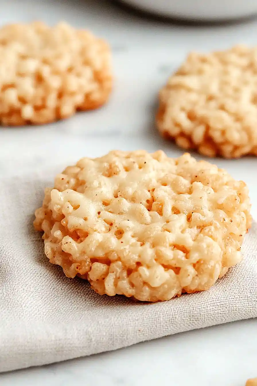 Spicy Rice Krispie Cheese Crackers