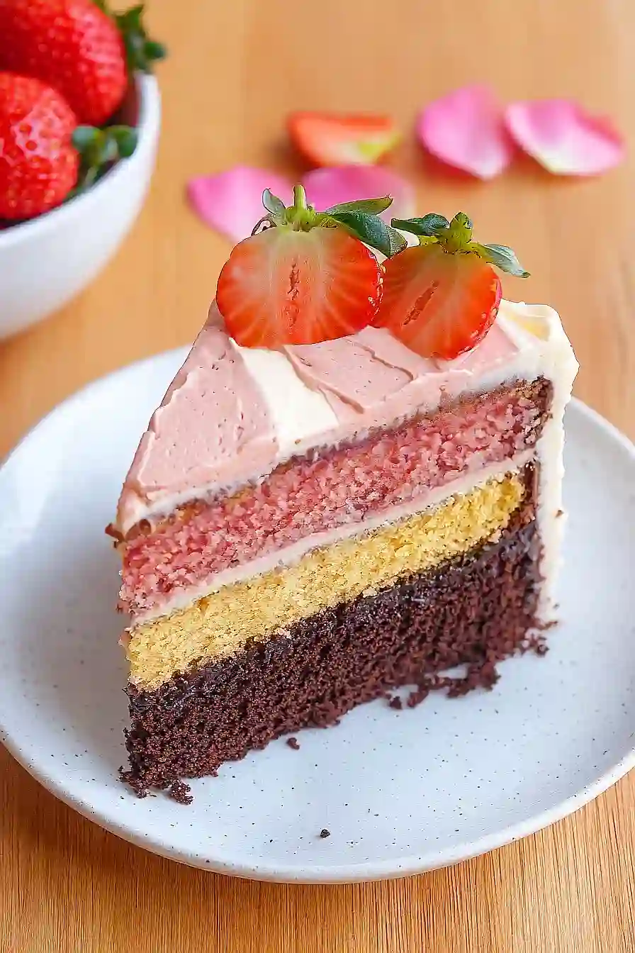 Ultimate Neapolitan Cake