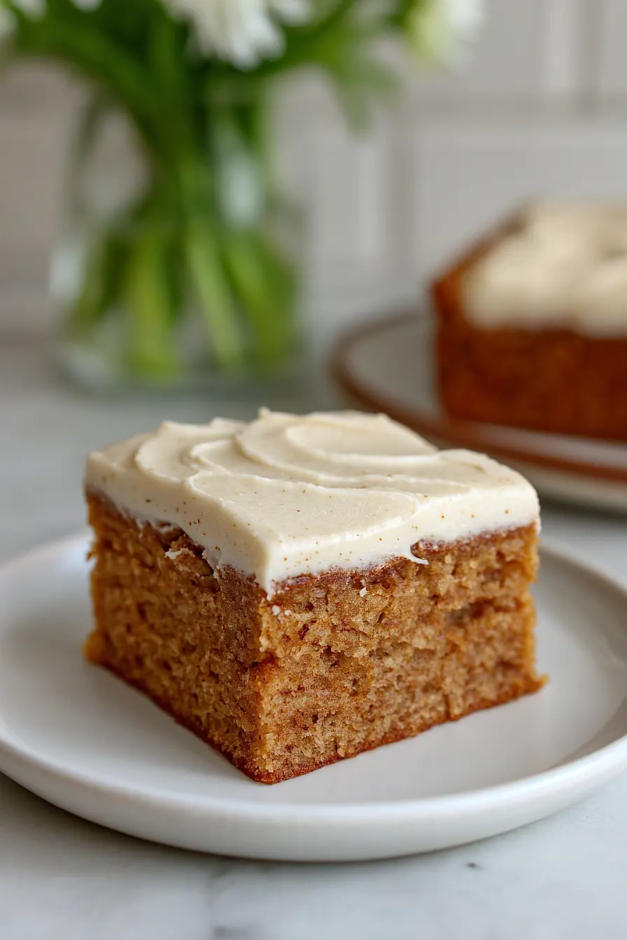 Moist Apple Butter Cake