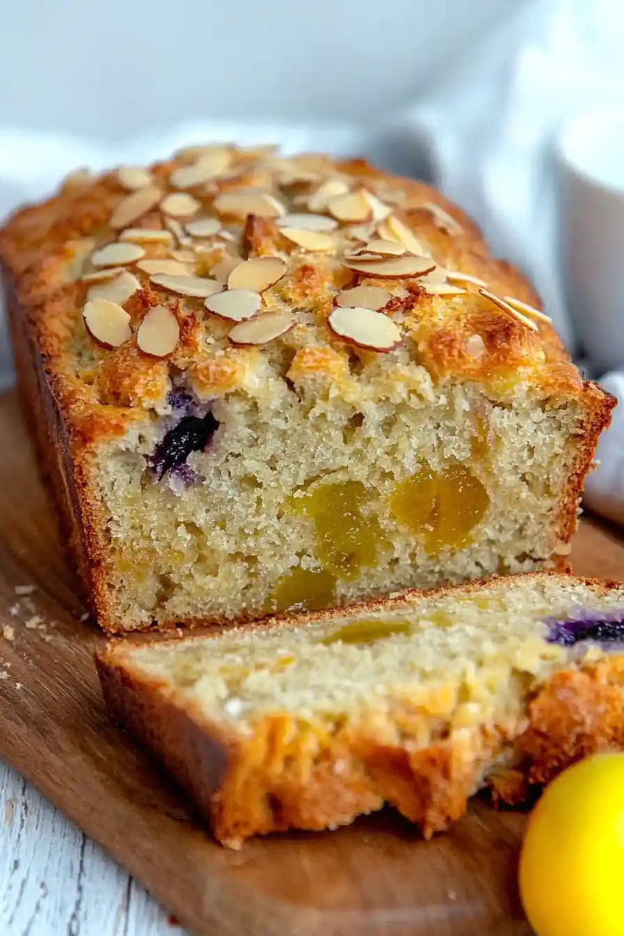 Juicy Fruit Nectarine Bread