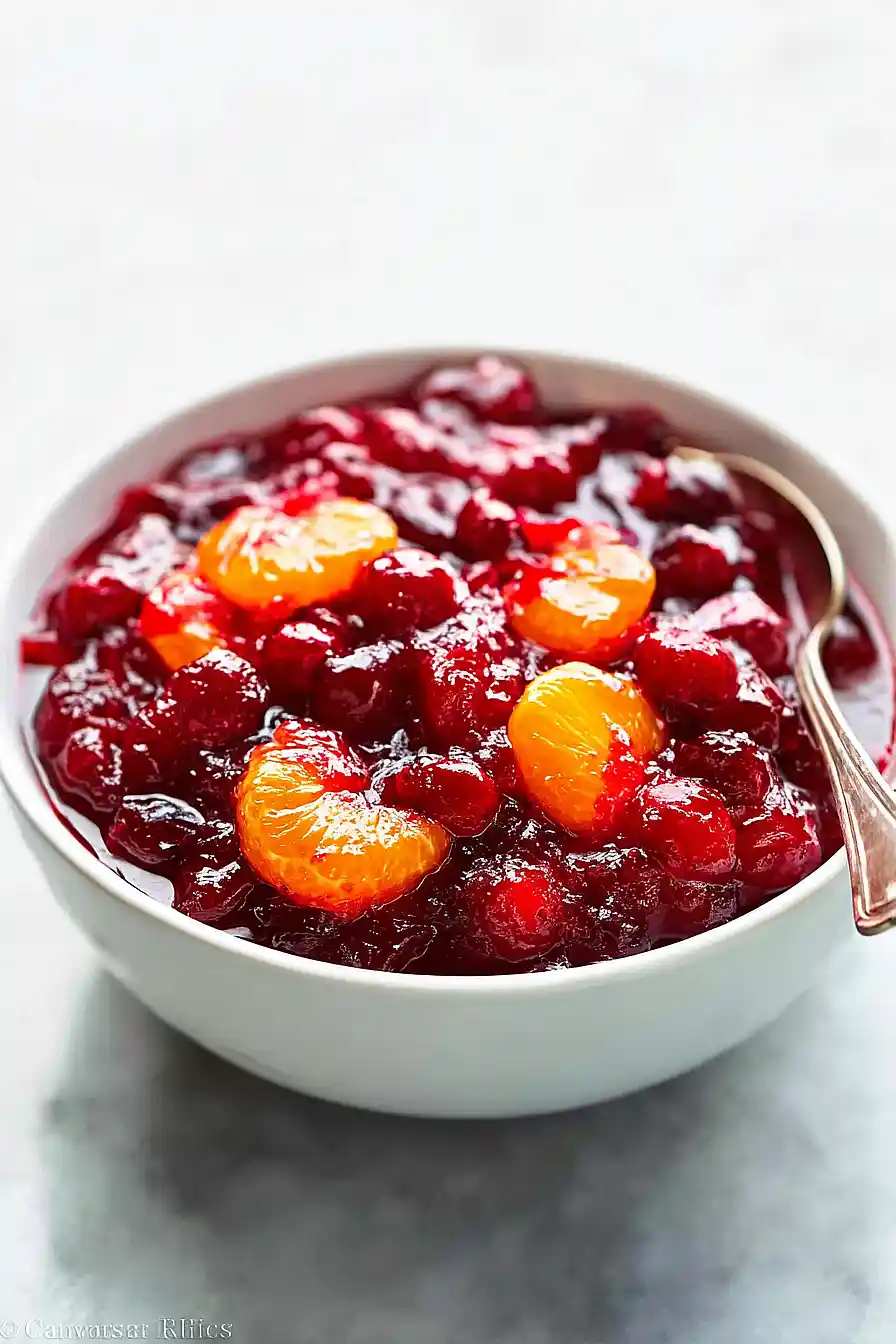 Cranberry Sauce Mandarin Oranges