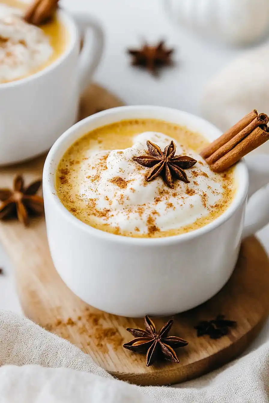 Easy Pumpkin Spiced Chai Tea Latte