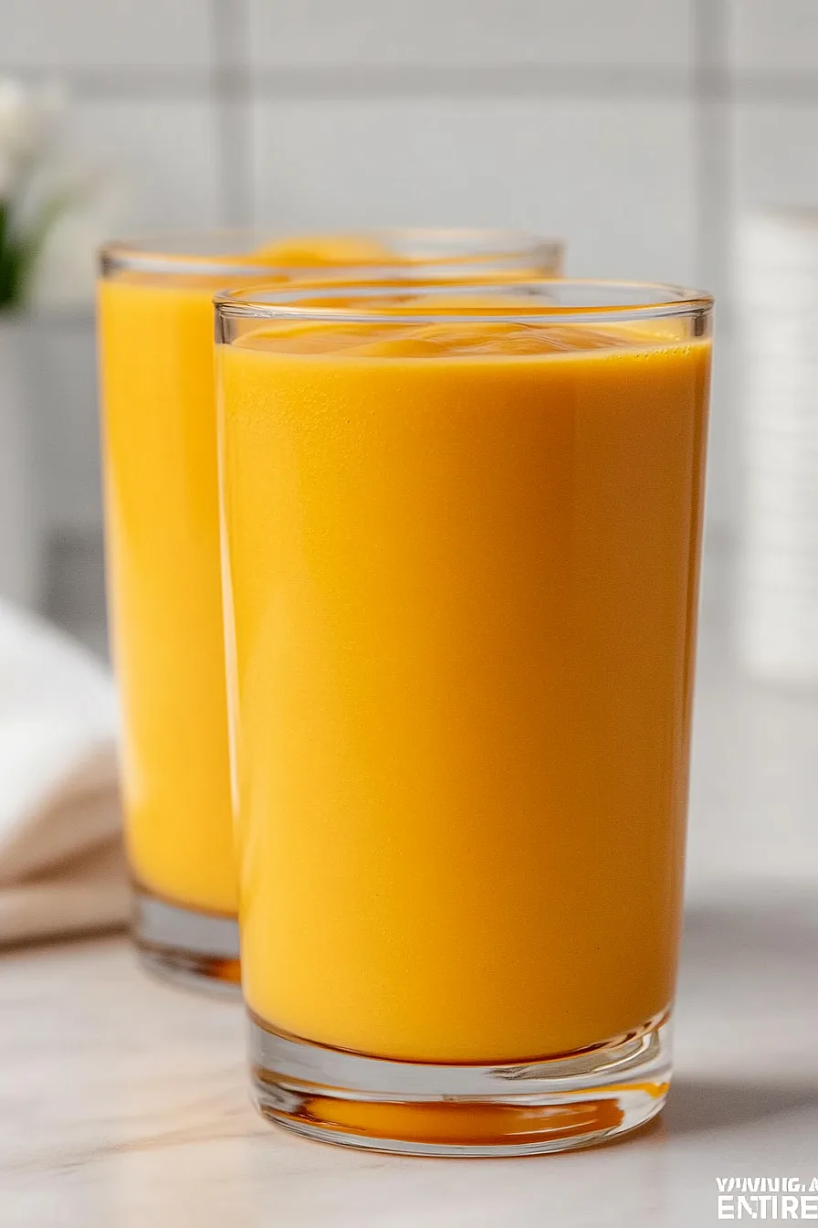 Mouthwatering Mango Shake