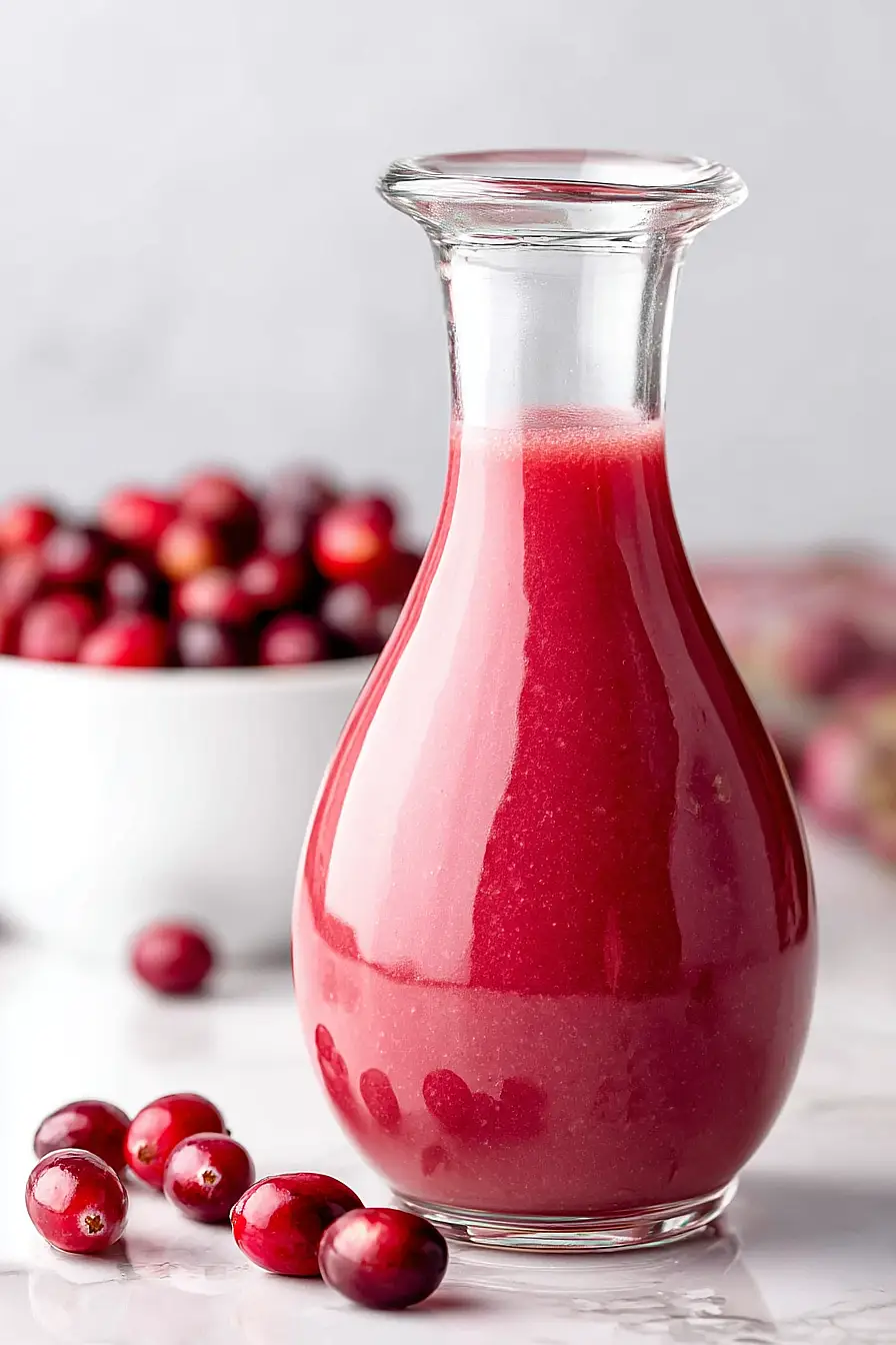 Easy Cranberry Sauce Salad Dressing