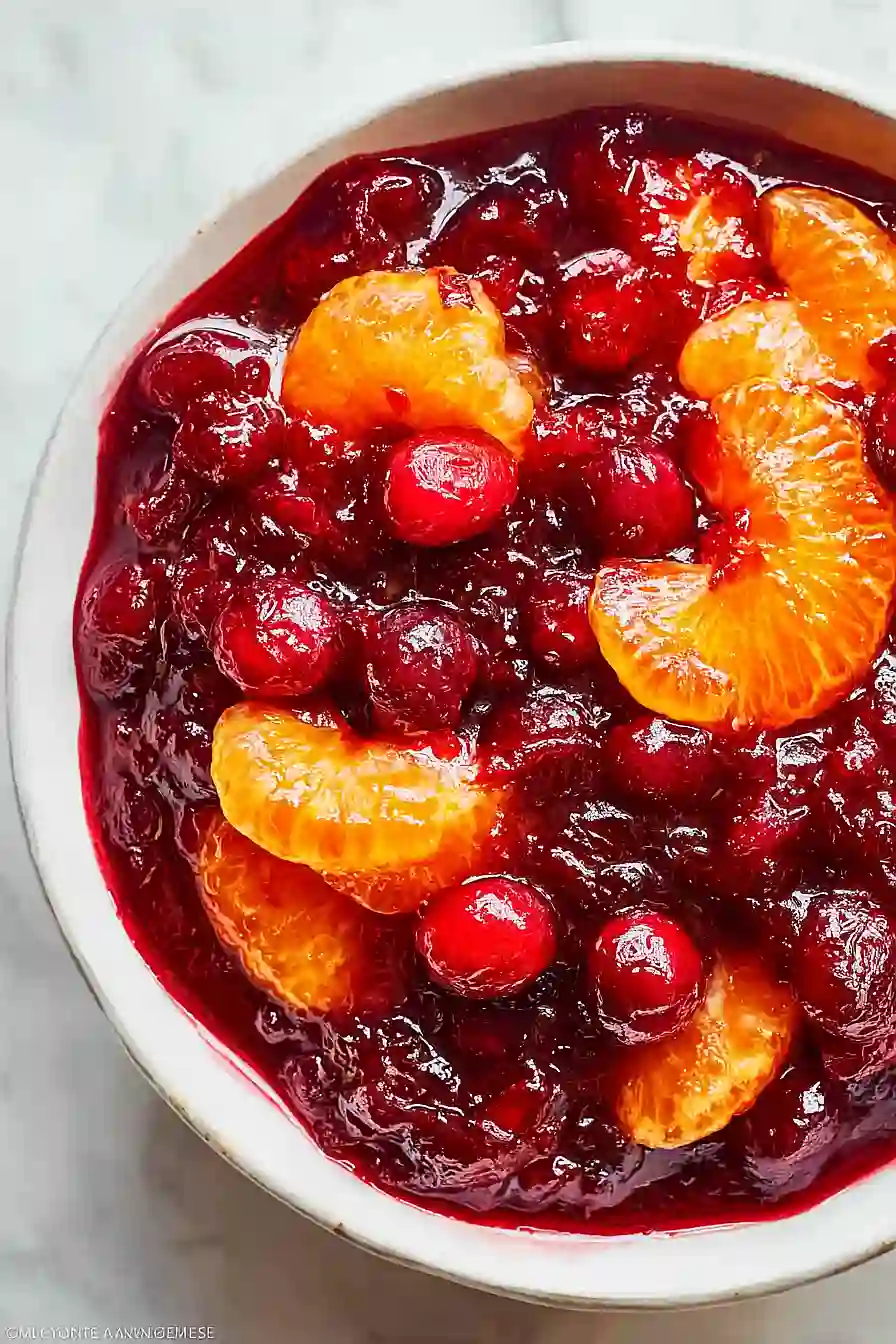 Cranberry Sauce Mandarin Oranges