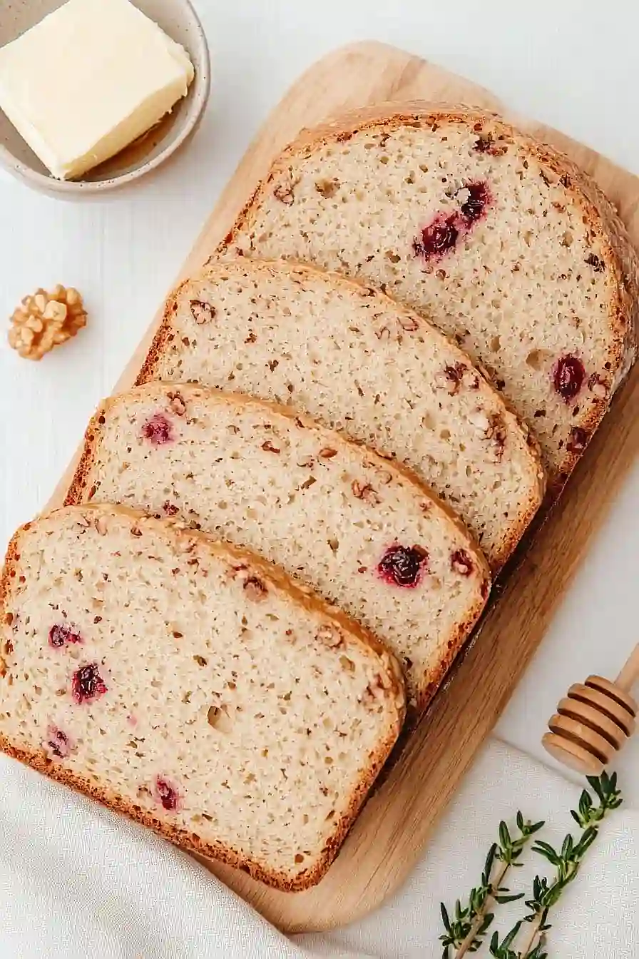 Homemade Bread Machine Cranberry Walnut Recipe