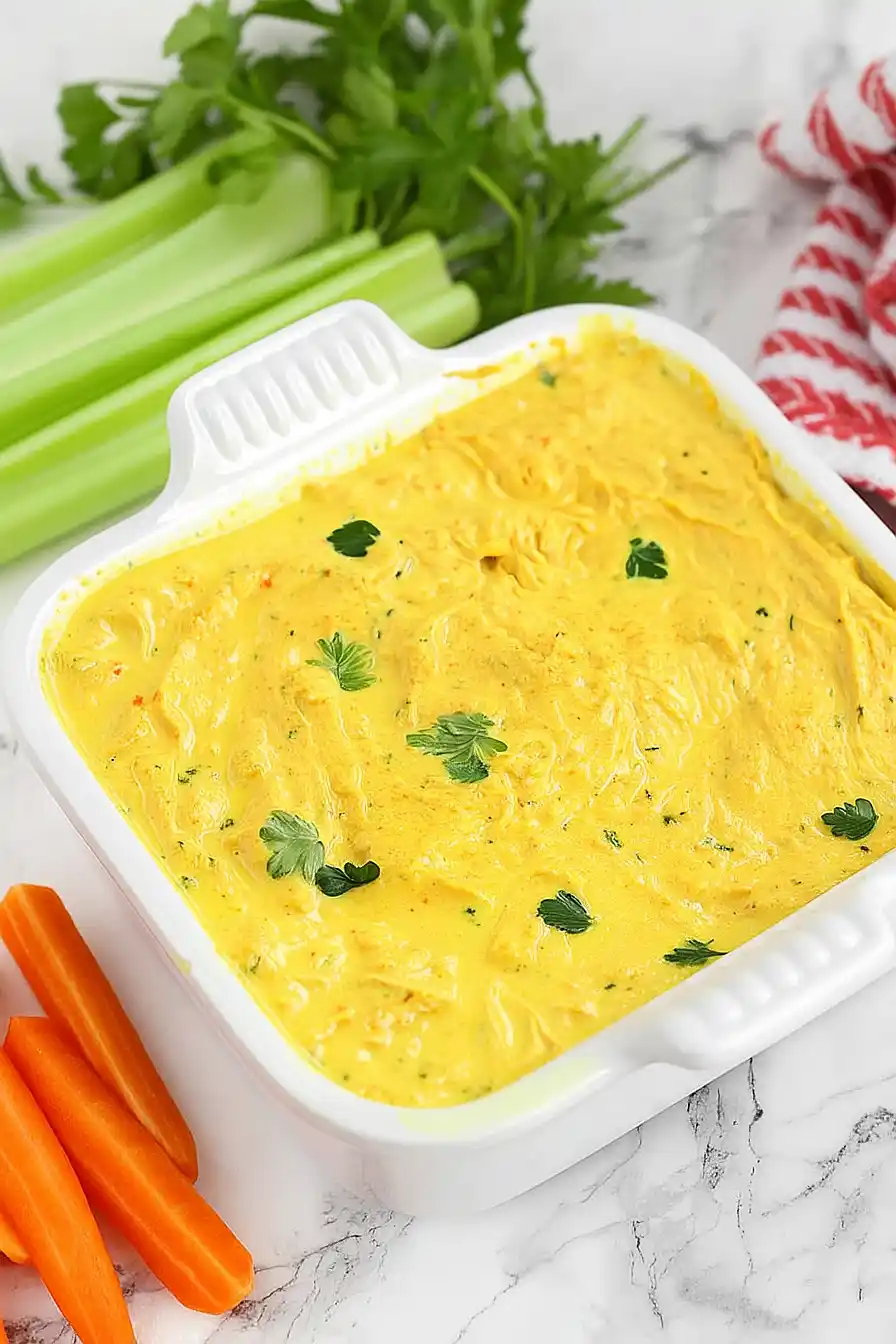 20-Minute AIP Buffalo Chicken Dip