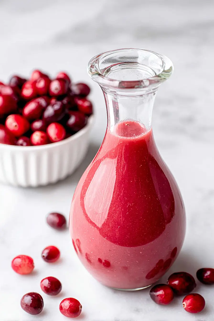 Easy Cranberry Sauce Salad Dressing