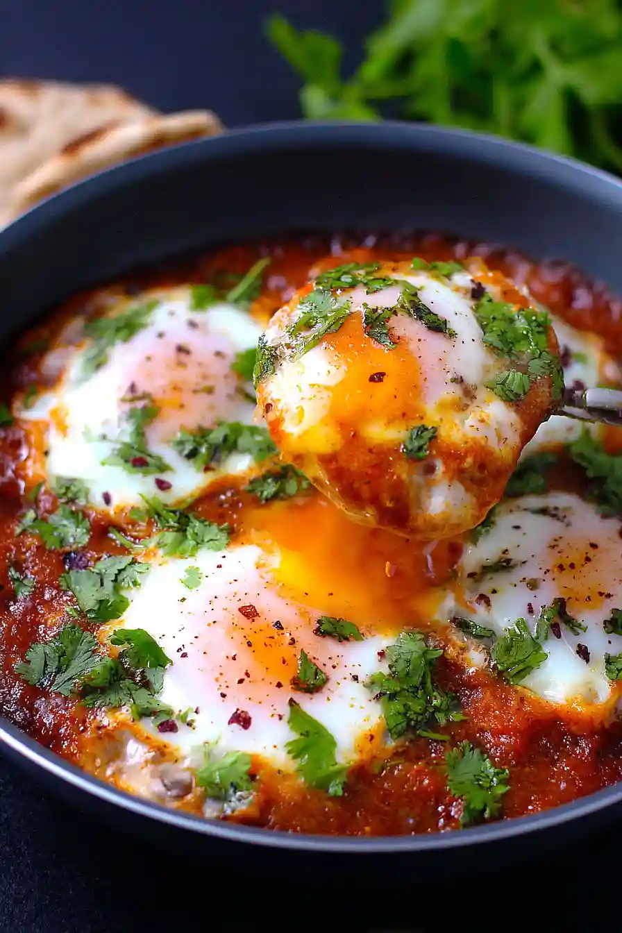 Quick Indian Shakshuka