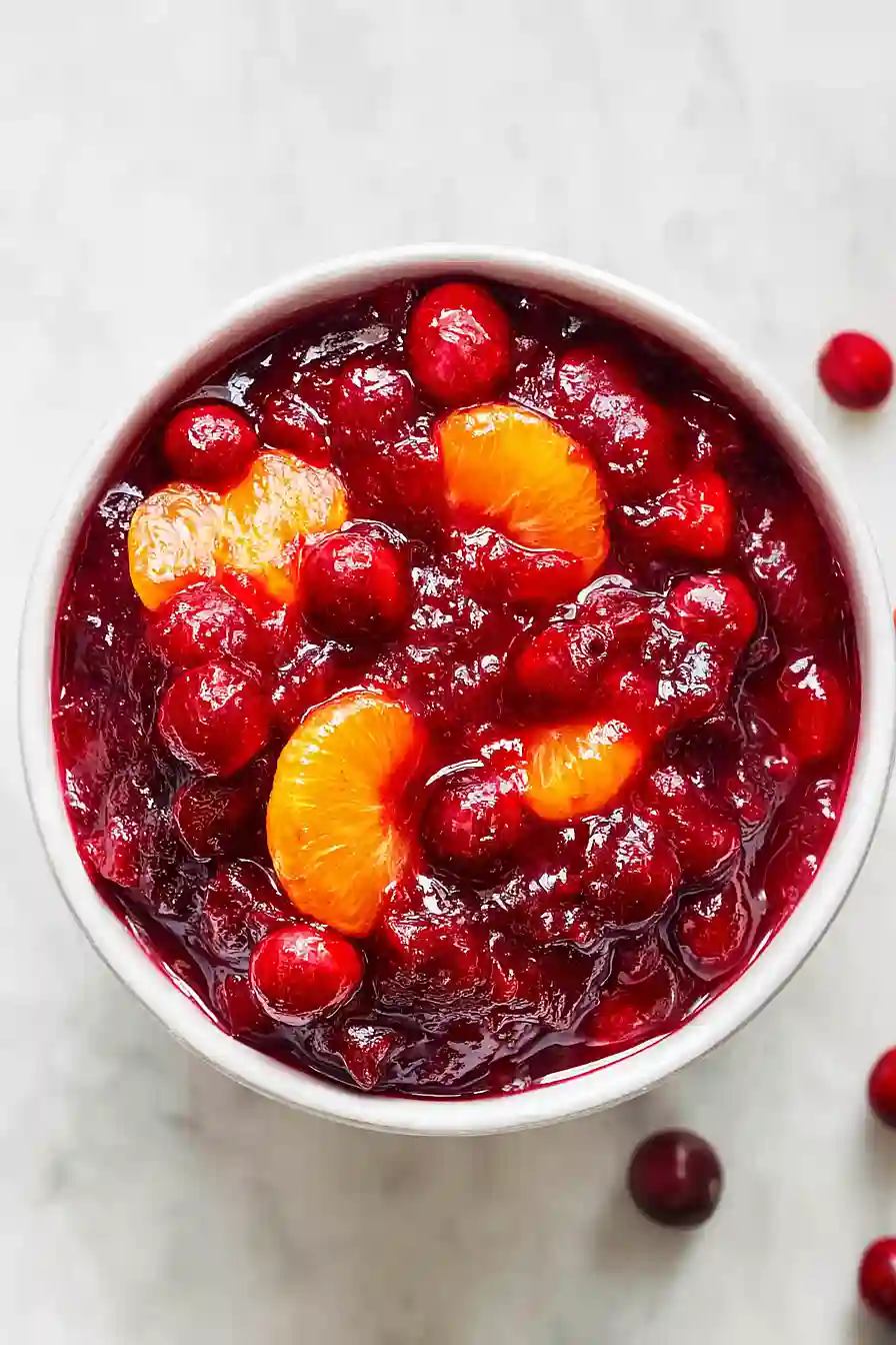 Cranberry Sauce Mandarin Oranges