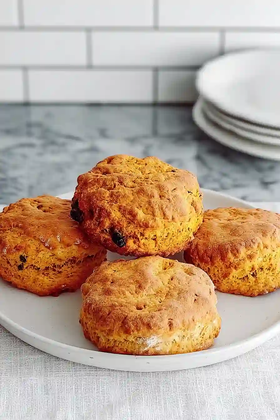 Traditional English Pumpkin Scones