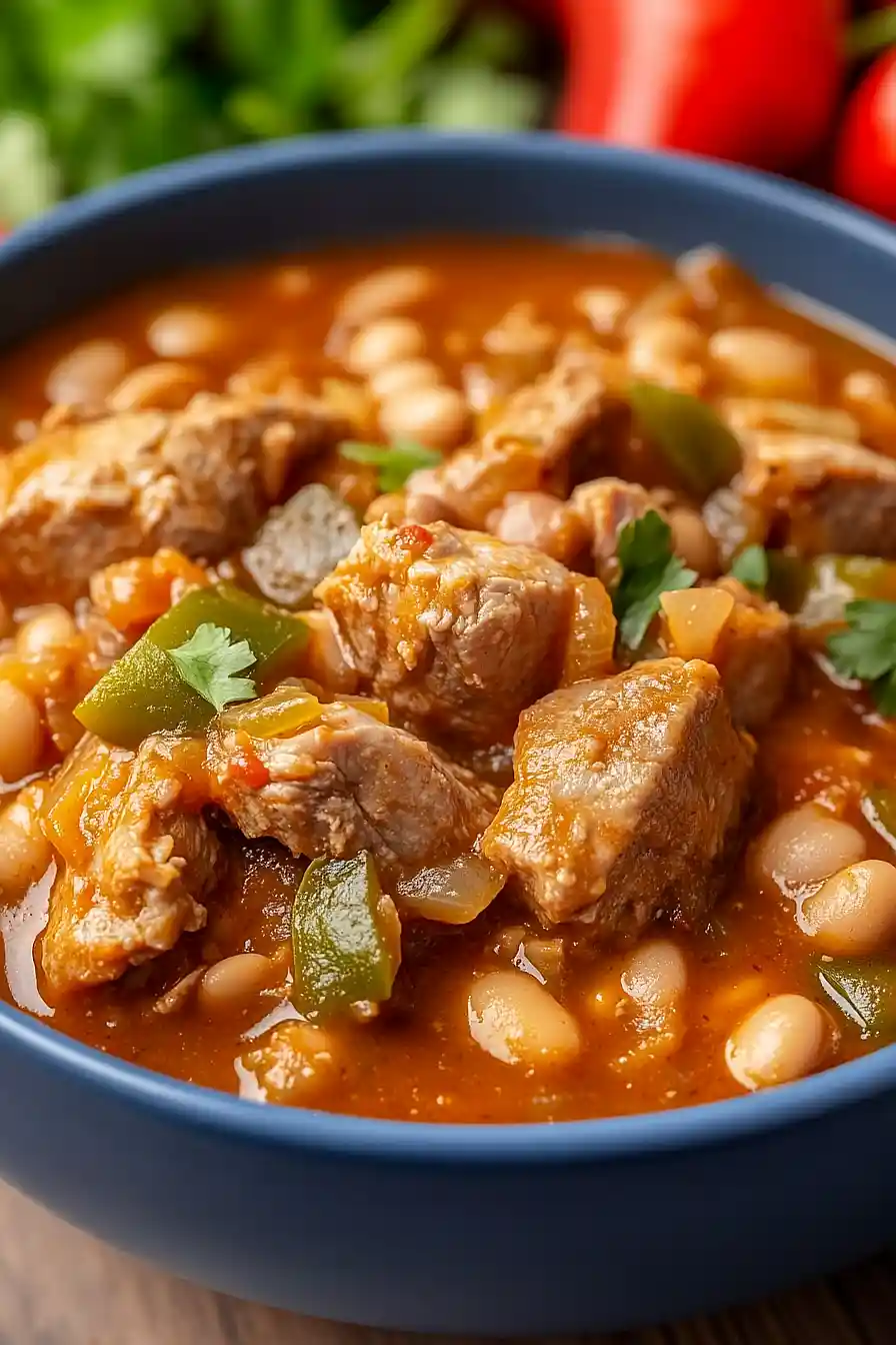 Irresistible Colorado Hatch Green Chile with Pinto Beans