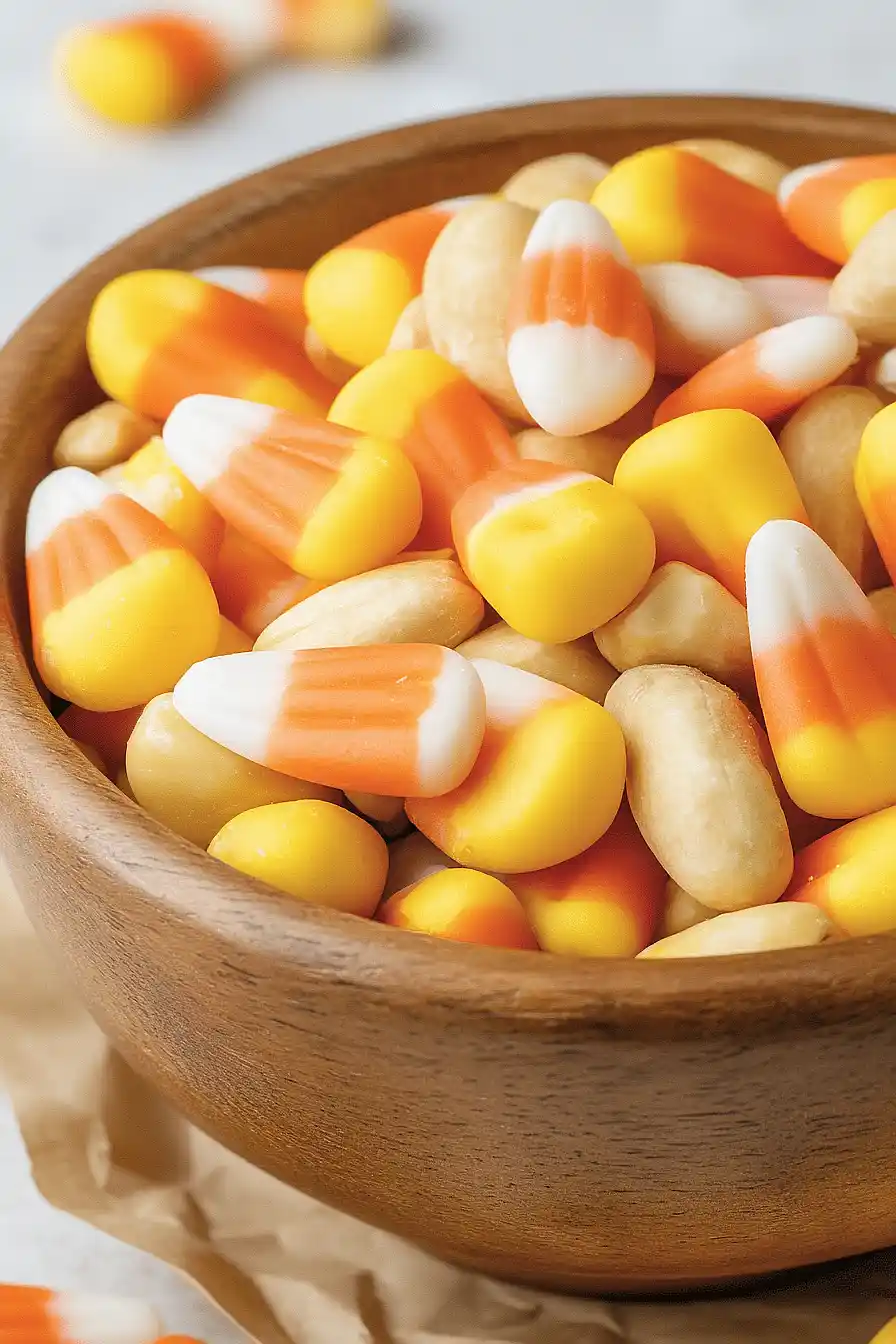 Easy Candy Corn and Peanuts Recipe