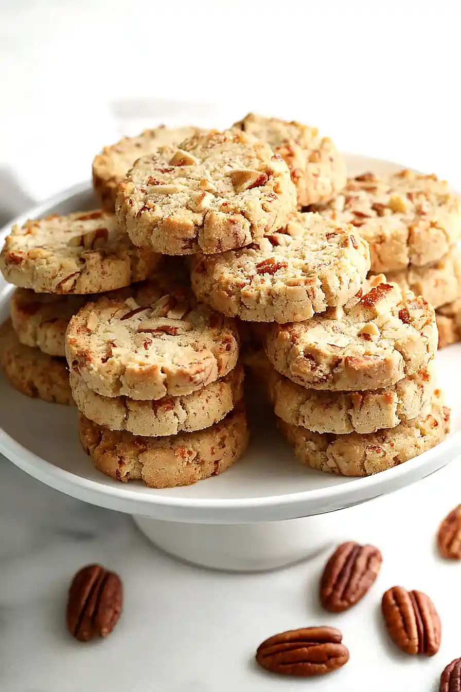Homemade Pecan Sandies Cookies