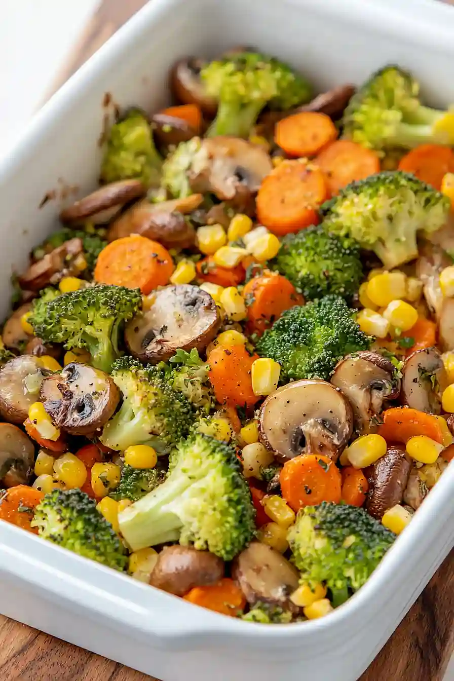 Herb Roasted Vegetable Medley For Thanksgiving