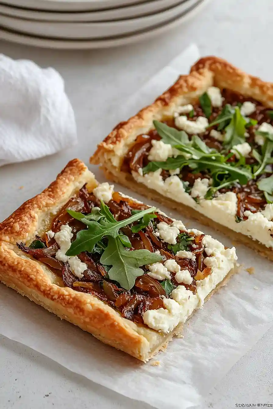 Irresistible Caramelized Onions and Goat Cheese