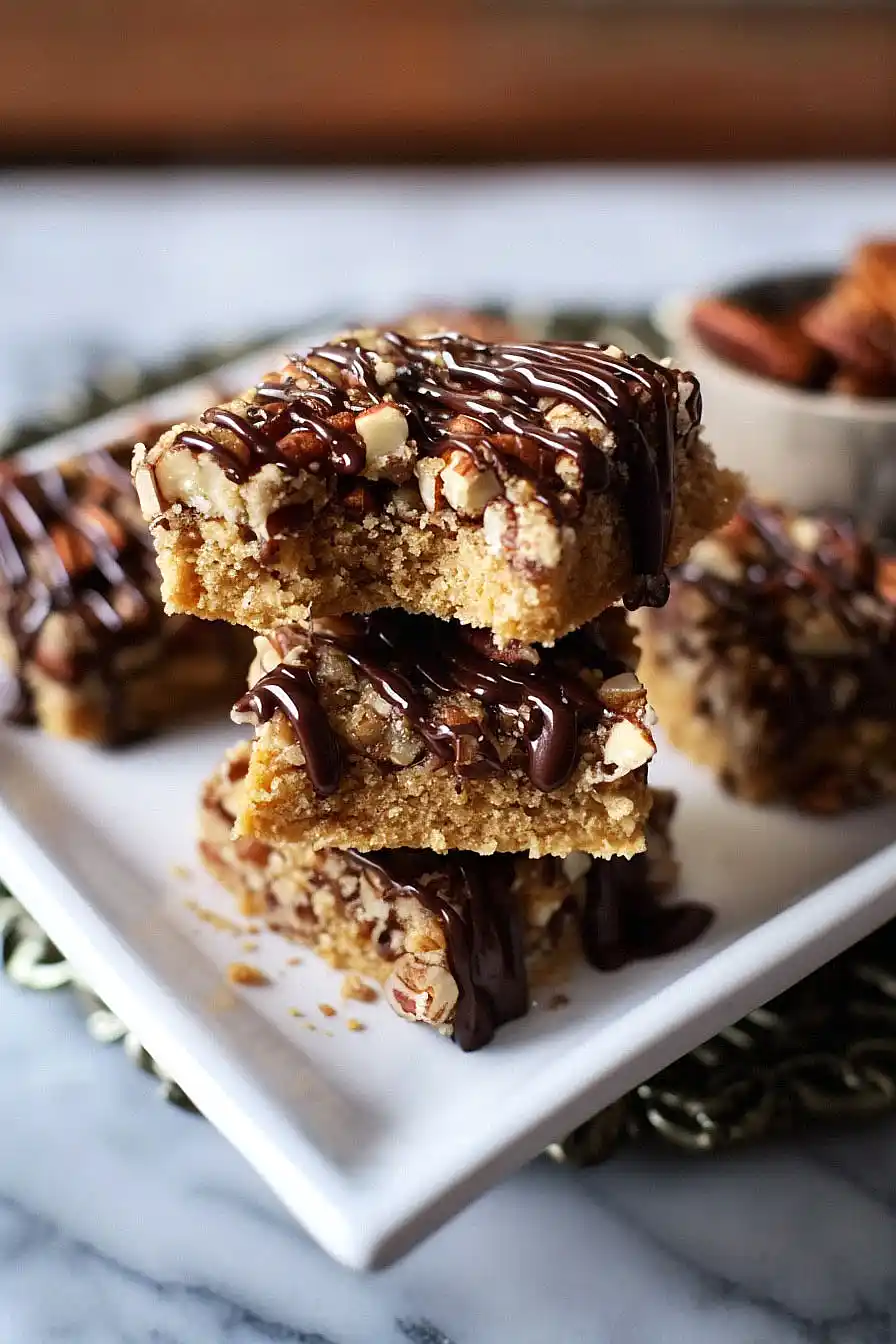 Best Pecan Sandies Bars