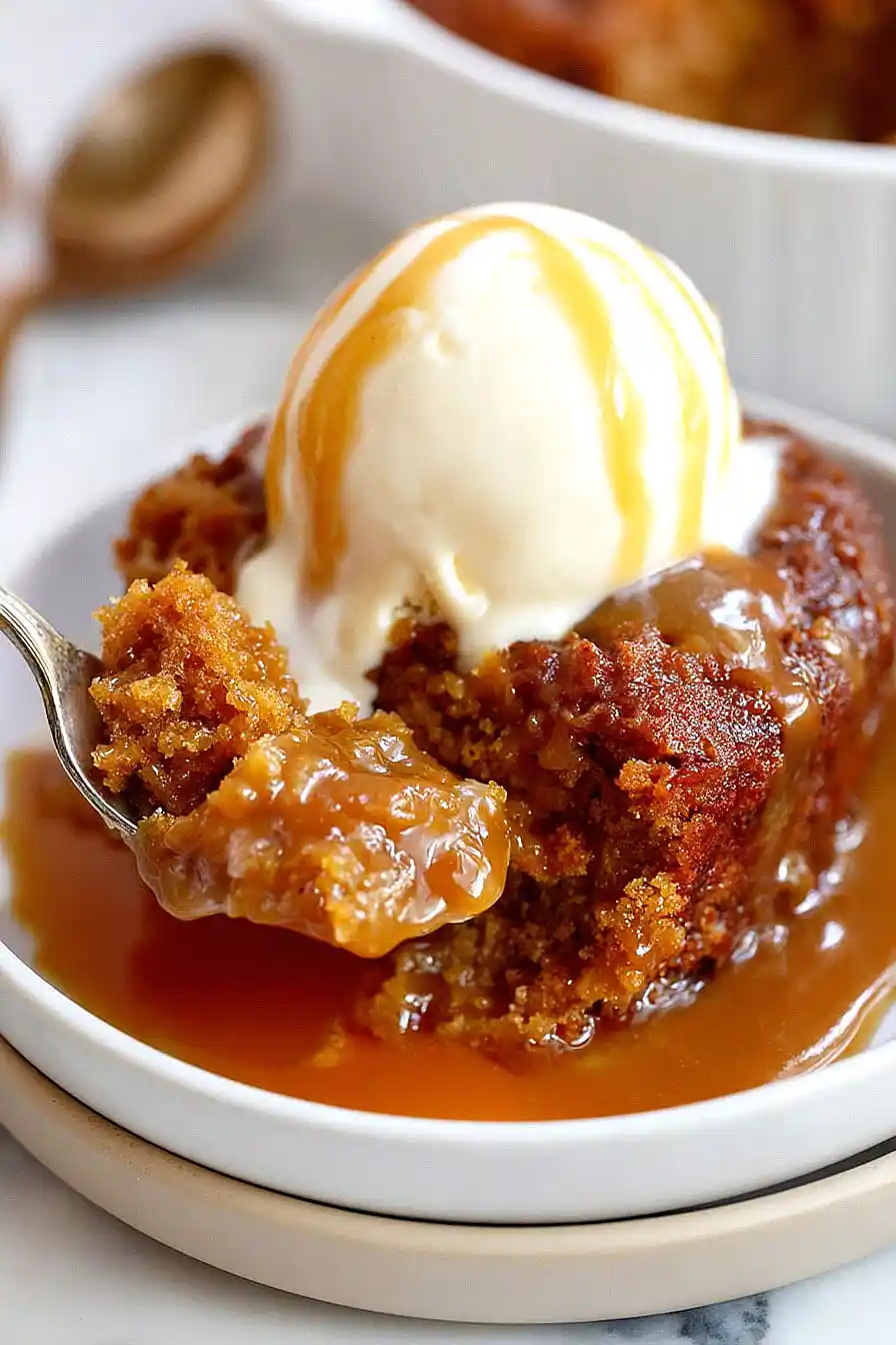 Spiced Pumpkin Spice Pudding Cake