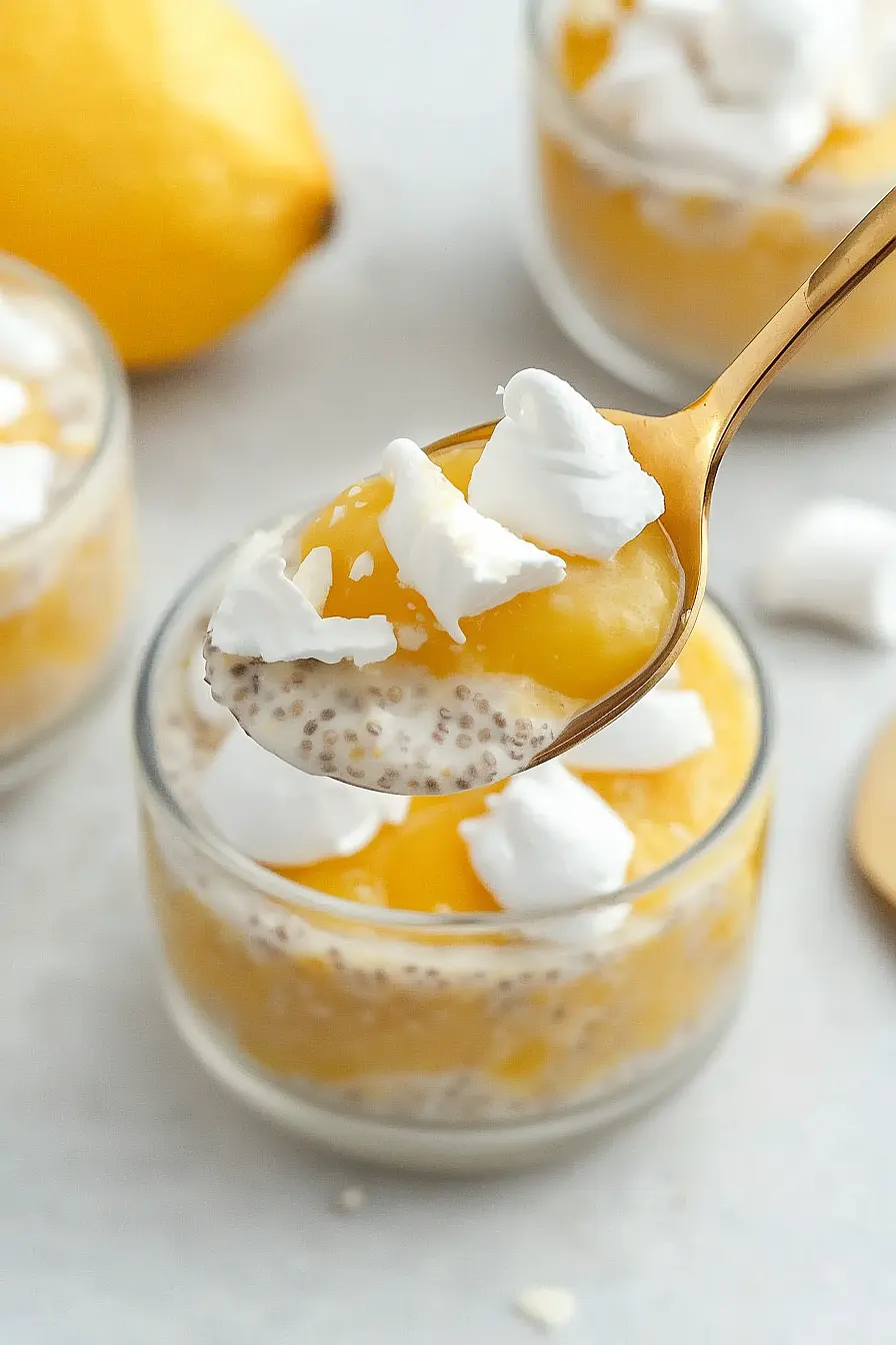 Irresistible Lemon Meringue Pie Overnight Oats