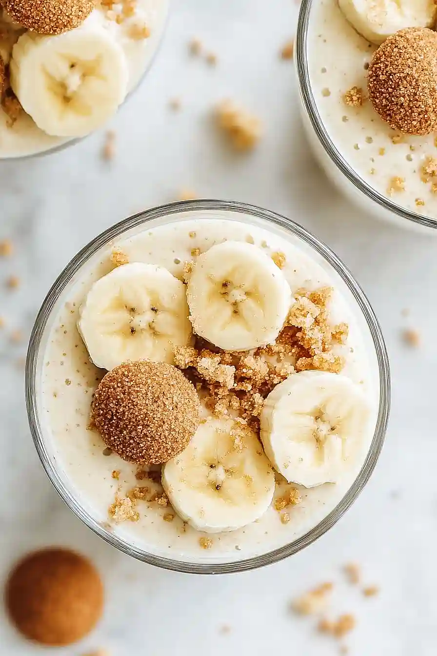 Layered Banana Pudding Cups