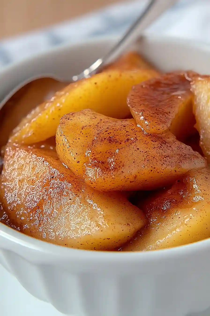 Sweet Crockpot Baked Apples