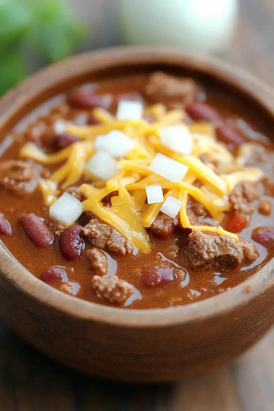 Robust Cowboy Steak Chili
