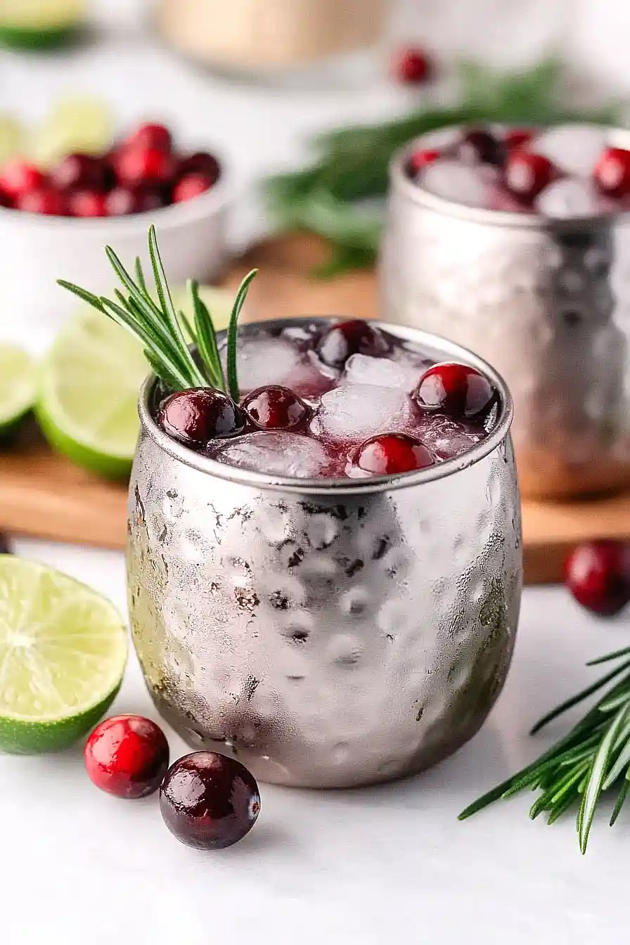 Sparkling Cranberry Moscow Mule Pitcher