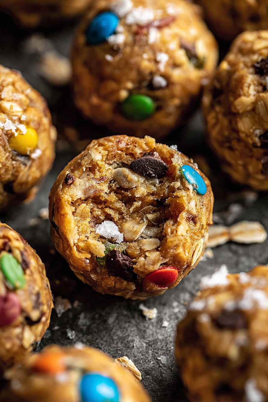 Quick Monster Cookie Protein Balls