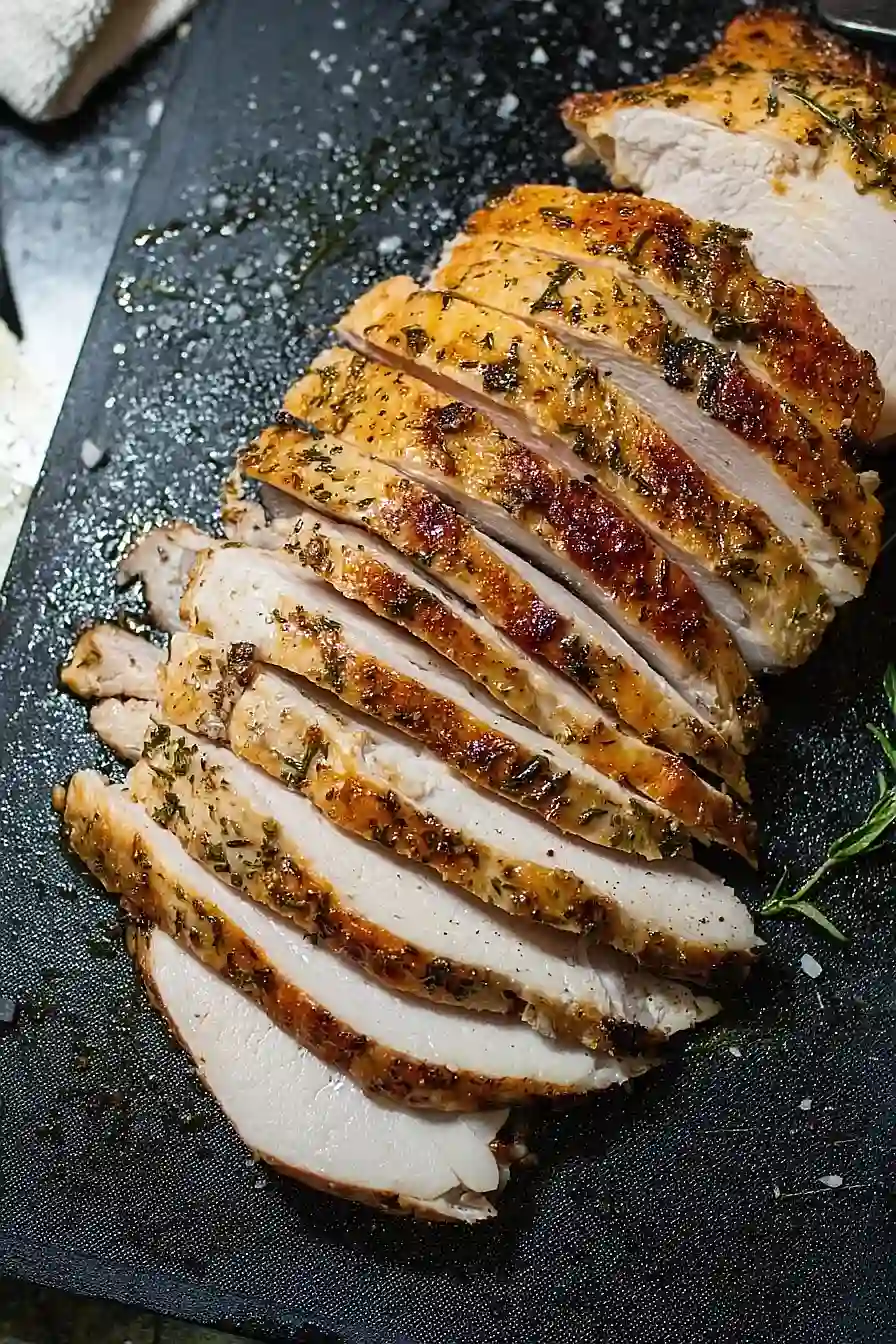 Herb Sous Vide Turkey Breast