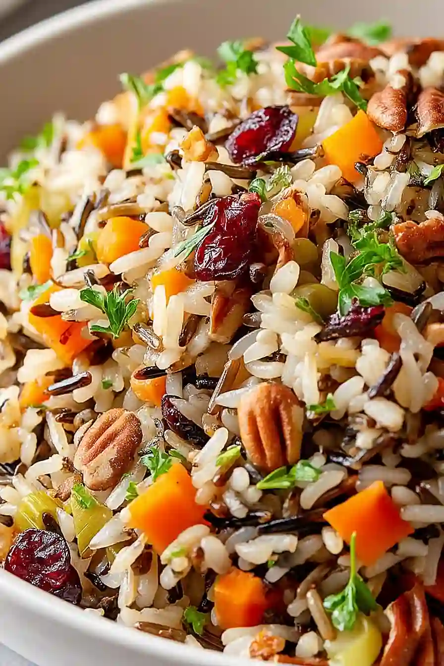 Herbed Instant Pot Wild Rice Pilaf