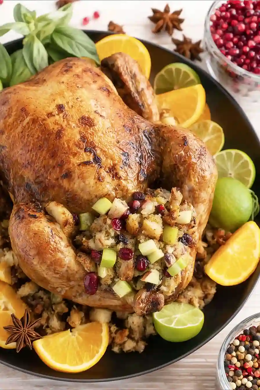 Apple Cranberry Turkey Stuffing