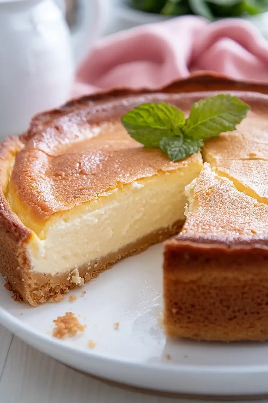 Easy Lemon Quark Cheesecake