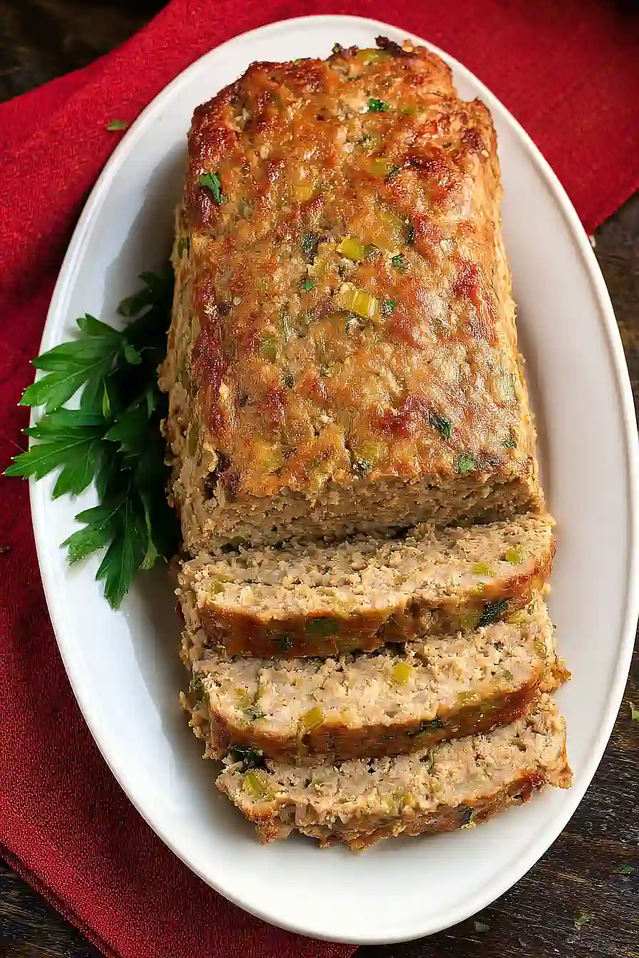 Perfect Turkey Stuffing Meatloaf