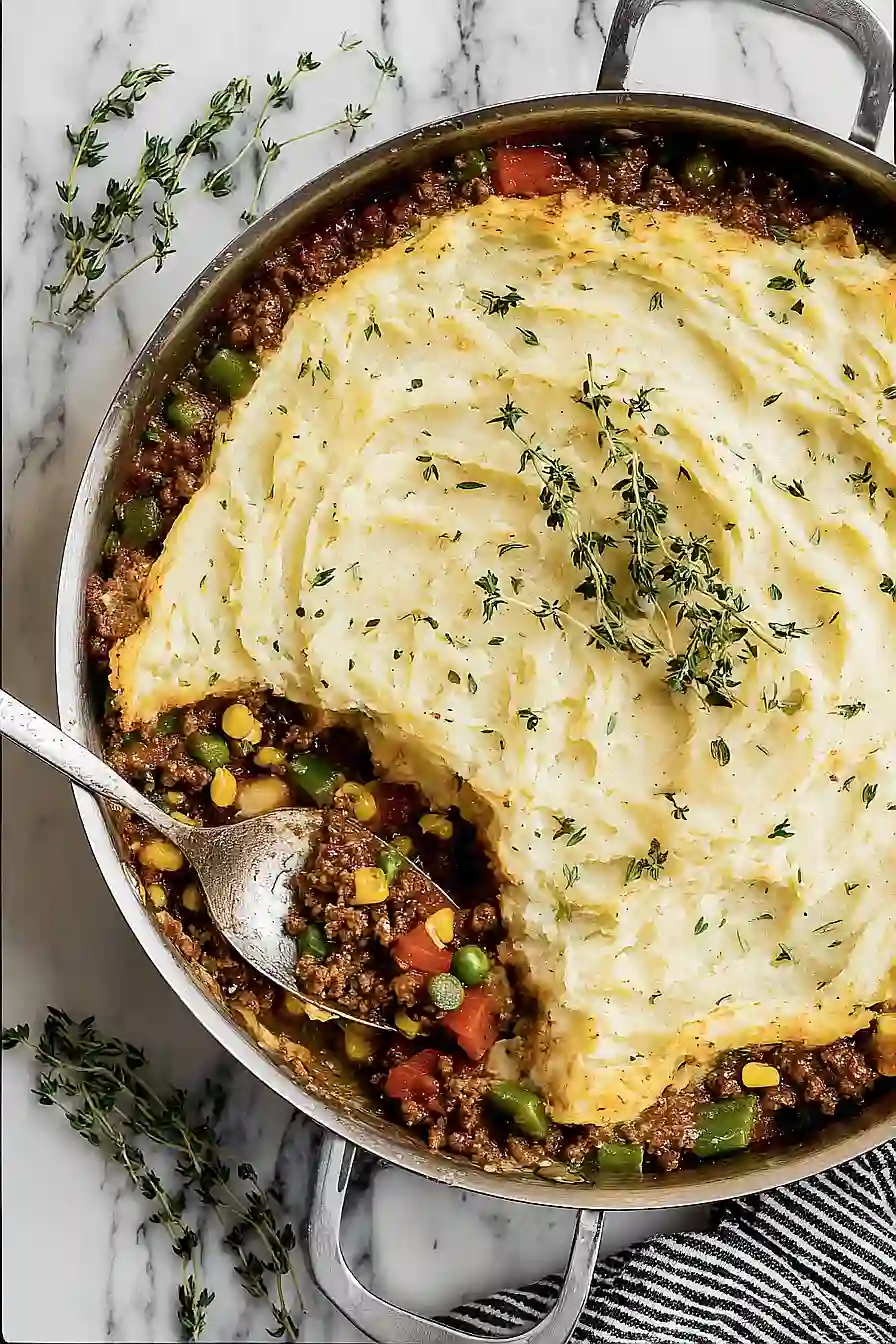 Easy Shepherd's Pie with Leftover Mashed Potatoes