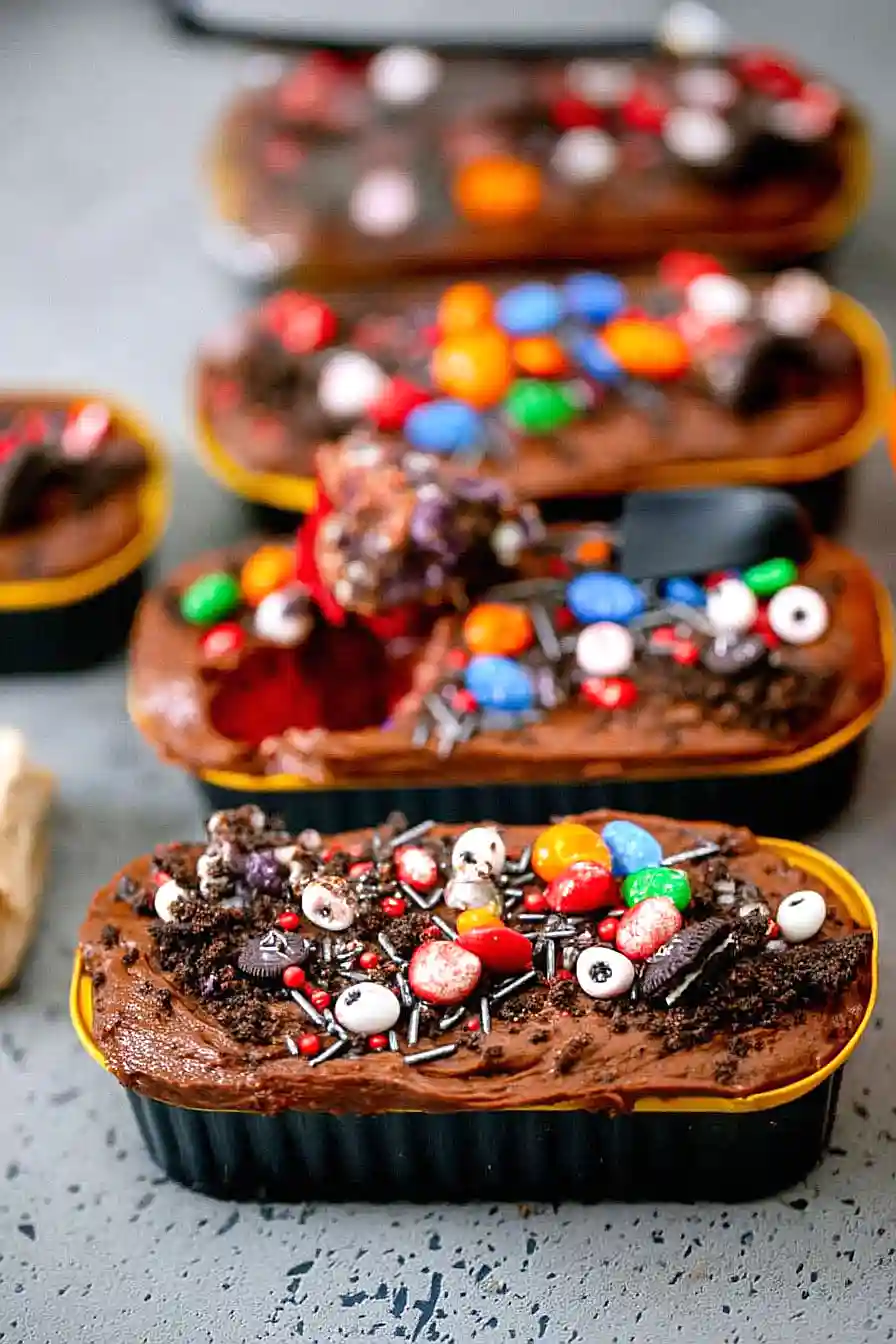Cute Mini Graveyard Dirt Cakes