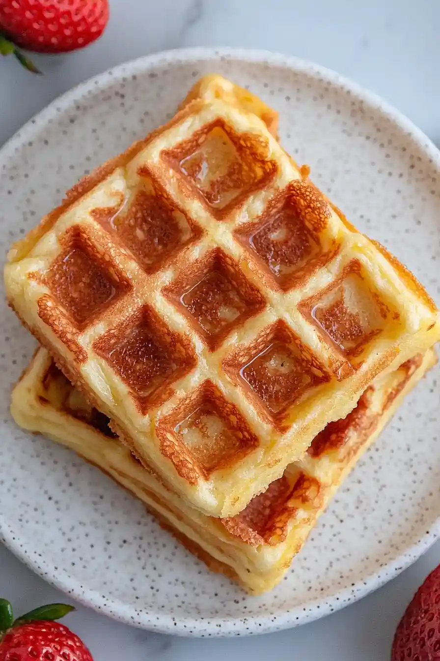 Mouthwatering French Toast Waffles