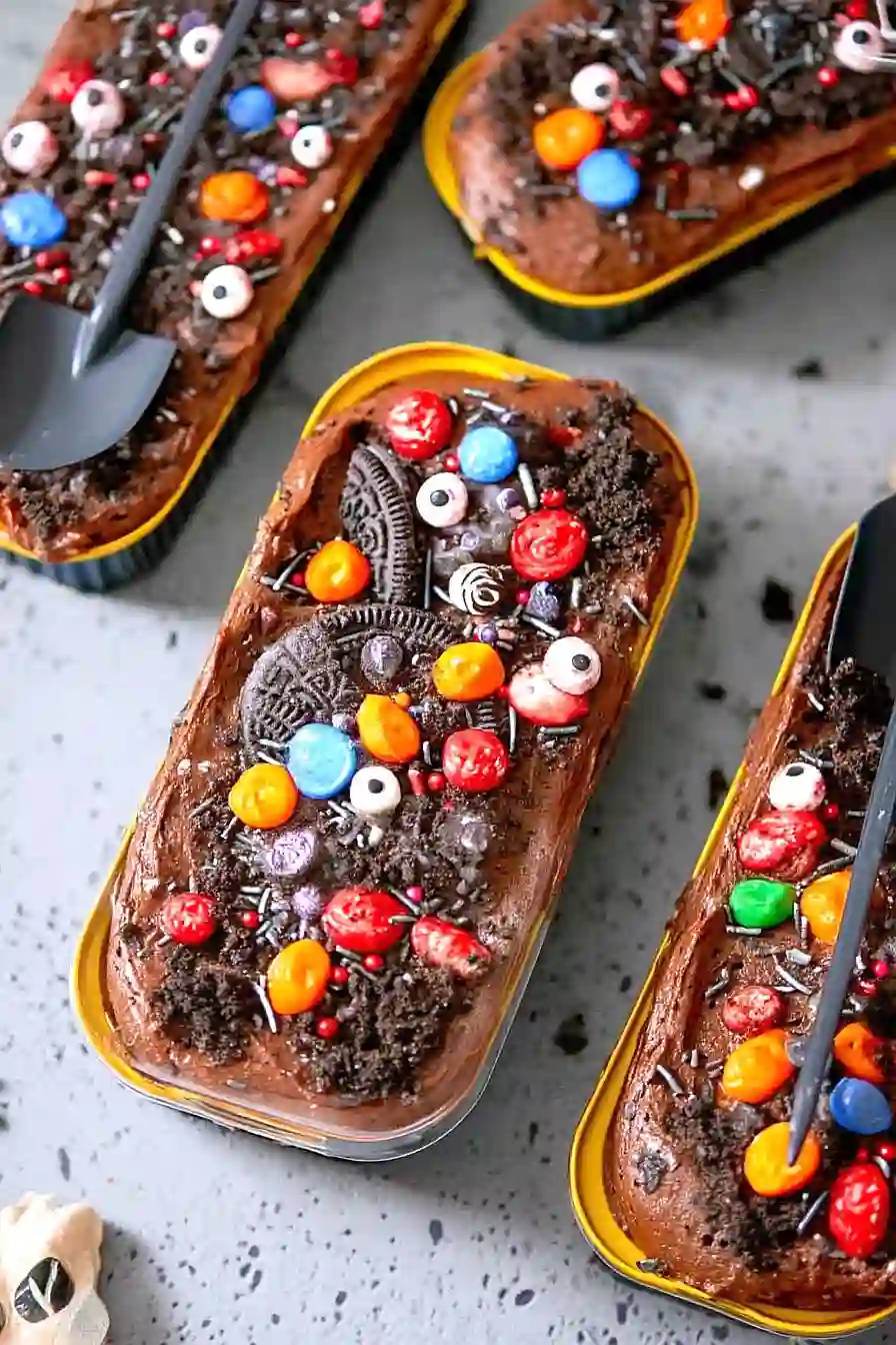 Cute Mini Graveyard Dirt Cakes