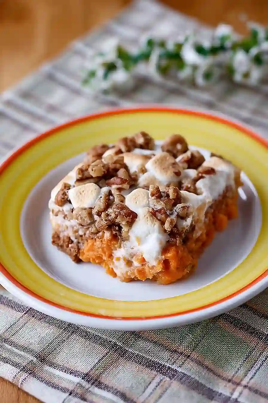 Traditional Boston Market Sweet Potato Casserole