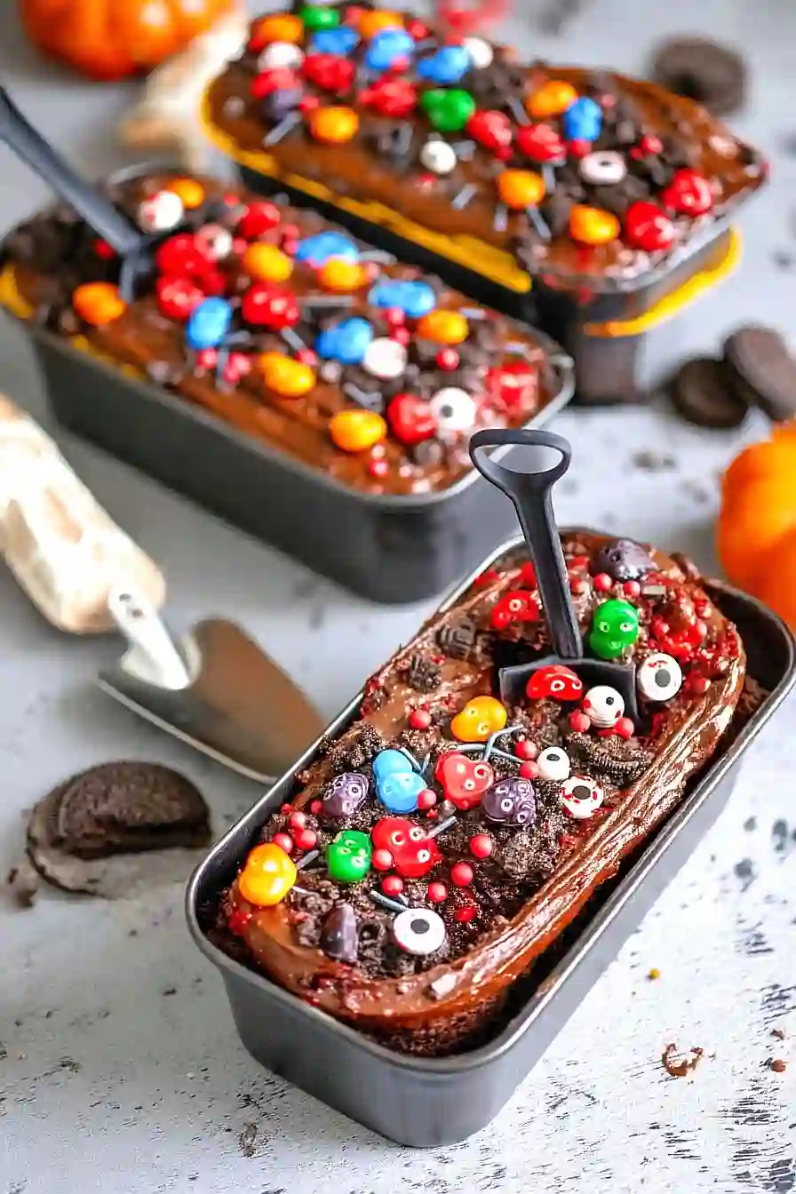 Cute Mini Graveyard Dirt Cakes