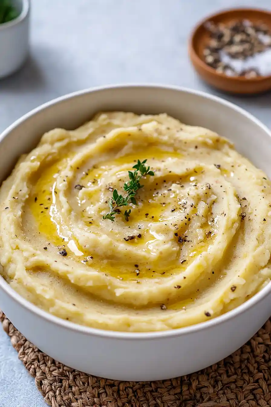 Garlic Roasted Mashed Potatoes