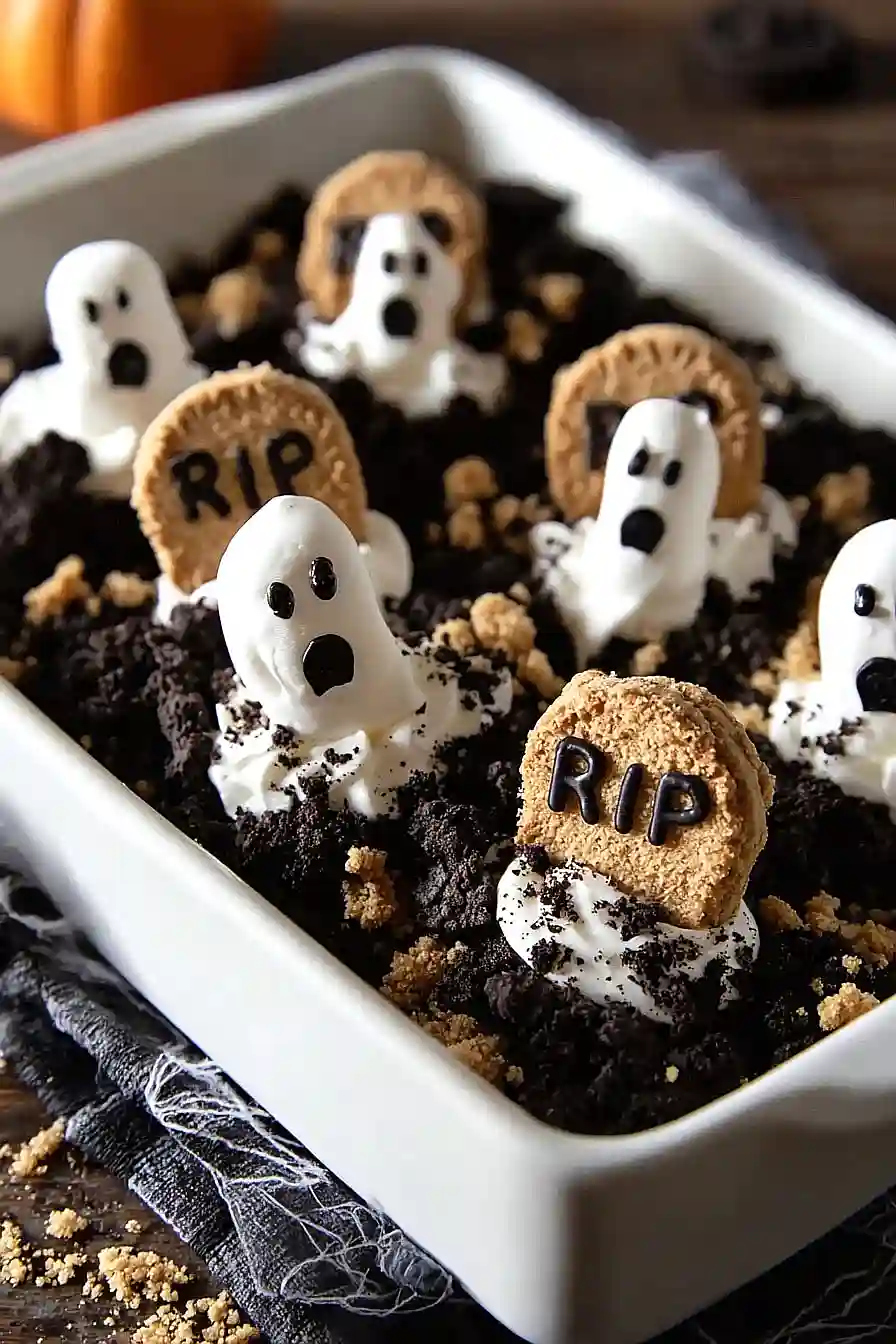 Best Graveyard Oreo Dirt Cake