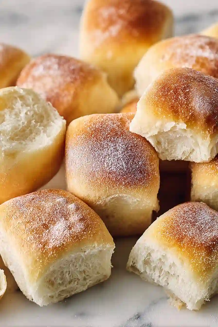 Fluffy Amish Dinner Rolls