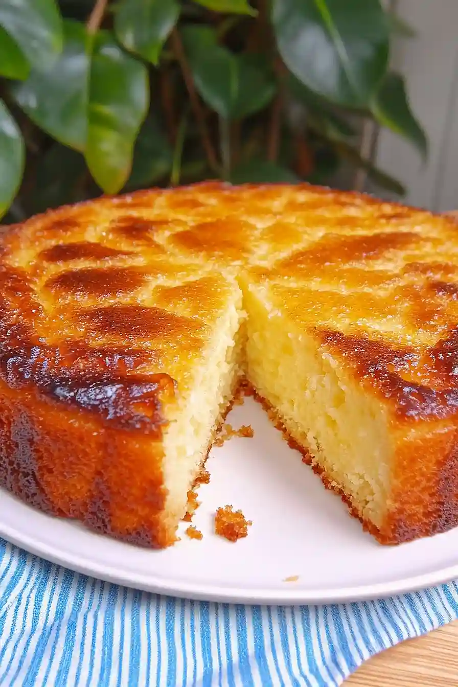 Creamy Lemon Quark Cake